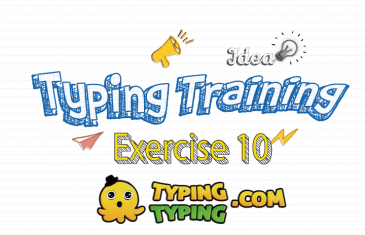 Typing Training: Exercise 1 - TypingTyping